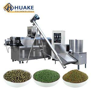 Quality Pet Fish Feed High Temperature Oven Floating Sinking Feed Production Line for sale