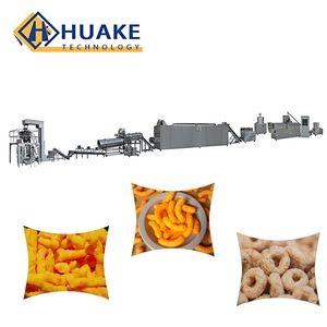 Quality Automatic Puffing Food Maize Puffed Rice Corn Puffs Snack Extruder Making Machine for sale