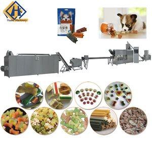 China Hot Selling Single Screw Extruder Pet Treats Chewing Stick Dog Food Making Machine for sale