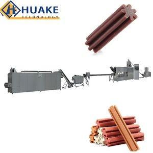 China Dog Treats Making Machine Dog Chews Snack Food Extruder Line for sale