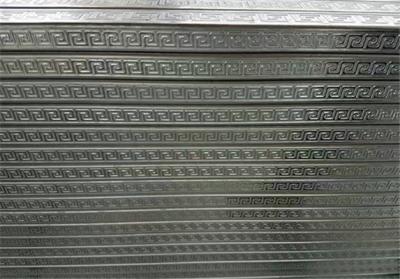 China Embossed Square Steel Pipes for sale
