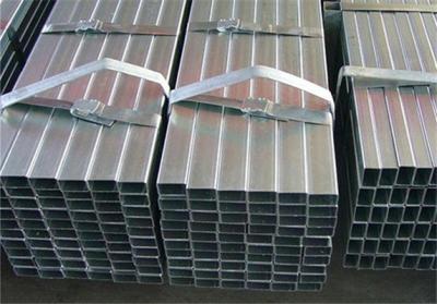 China Pre-Galvanized Steel Rectangular Pipes for sale