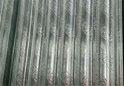 China Embossed Square Steel Pipes for sale