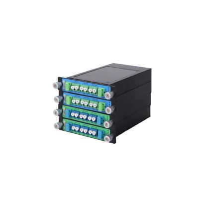 China 12CH LWDM MWDM Multiplexer LAN WDM MUX DEMUX LWDM Module 1269.23nm To 1318.35nm for sale
