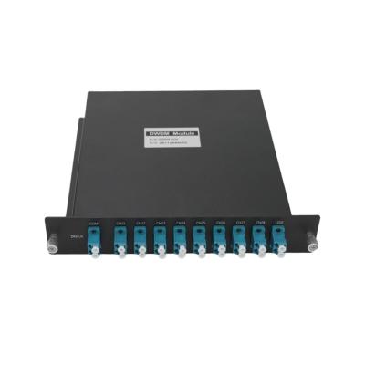 China Scalable DWDM OADM 8-kanaal Mux Demux DWDM Dual Fiber LGX-module for sale