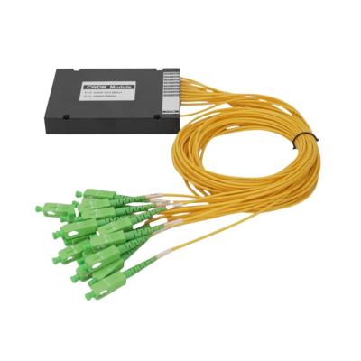 China High Density Networks 16 Channel CWDM Mux Demux Module with Wavelength Division Multiplexing and Low Insertion Loss for sale