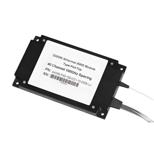 Quality Telecommunications and Networking AWG Module DWDM Multiplexer 100GHz Channel Spacing Low Loss High Isolation for sale