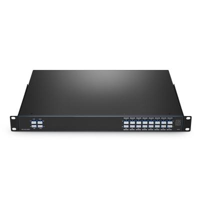 China Dual Fiber 16 Channel DWDM Mux Demux C41 to C56 1U 19 Rack LC UPC with EXP for sale