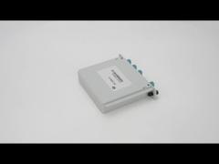 6 kanaal CWDM MUX DEMUX LGX Box Plastic Simplex voor telecommunicatie