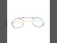 Compacte en hoogwaardige 1310 nm of 1550 nm 3 poort optische circulator in optische communicatie