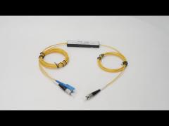 1650nm WDM Filter FWDM Filter Fiber Optic Patch Cable  For Signal Separation