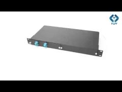 High Density 1U Rack 8CH Oadm DWDM MUX DEMUX With EXP Monitor Port LC UPC