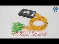 12ch cwdm modules 1271-1371nm, 1391-1491nm  mux/demux singel fiber low insertion loss high isolation
