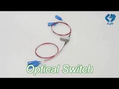 bidirectional full 2x2 mechanical multimode fiber switch for optical communication