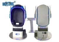 China 360 ° rotating 9D VR Platform With 1 Seat Virtual Reality Experience Game Machine for sale