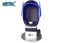 China 360 ° rotating 9D VR Platform With 1 Seat Virtual Reality Experience Game Machine for sale