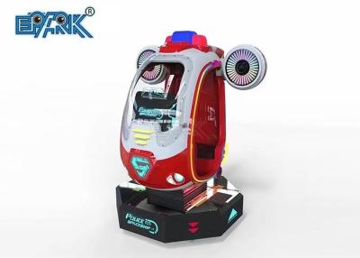 Cina giro del Kiddie dell'attrezzatura del campo da giuoco dei giochi elettronici dell'astronave della polizia 150Kg in vendita