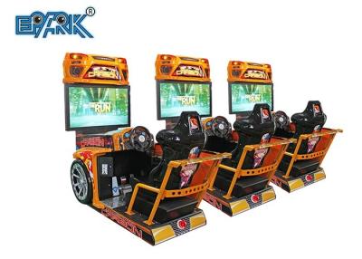 Cina Macchina di videogioco di guida LCD dell'automobile del simulatore di velocità dell'esposizione per il centro commerciale in vendita
