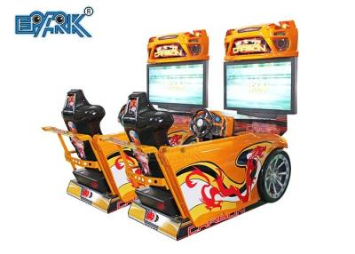 Cina Macchina di videogioco di guida LCD dell'automobile del simulatore di velocità dell'esposizione per il centro commerciale in vendita