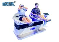 China Double Grass Ski Simulator Virtual Reality 9D Vr Motion Chair Gaming Machine for sale