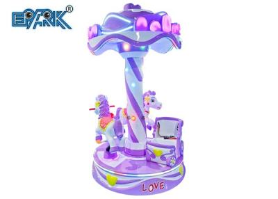 Cina Oscillazione Arcade Game a gettoni elettrico della macchina di giro del bimbo del carosello di tre innamorati in vendita