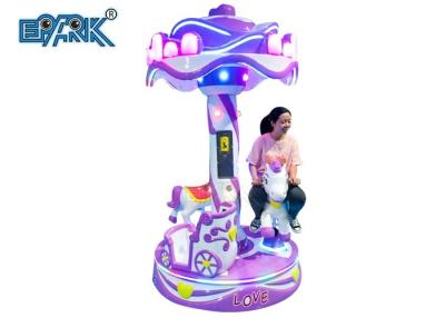 Cina Oscillazione Arcade Game a gettoni elettrico della macchina di giro del bimbo del carosello di tre innamorati in vendita