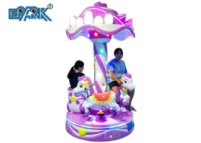 Cina Oscillazione Arcade Game a gettoni elettrico della macchina di giro del bimbo del carosello di tre innamorati in vendita