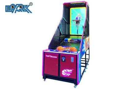 China Single Player Led Arcade Basketball Game Machine For Amusement Park for sale