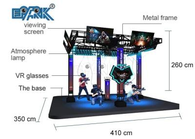 Cina HTC VIVE ha integrato spazio del simulatore del gioco della fucilazione di VR il grande che cammina il giocatore 4~6 in vendita