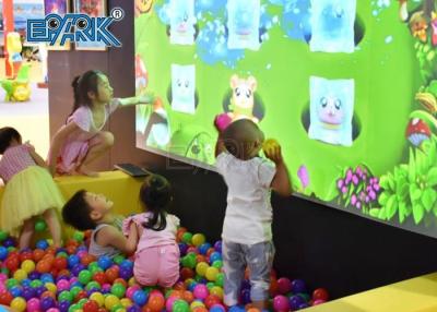 China Interactive Happy Croquet Game Machine 35 Interactive Smashing Balls Dual Projection for sale