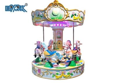 China 6 People Kiddy Ride Machine European Style Coin Operated Merry Go Round Machine for sale