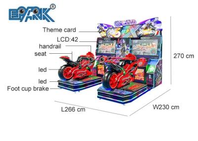 Cina Macchina eccellente di Arcade Video Racing Motorbike Game del motore a gettoni in vendita