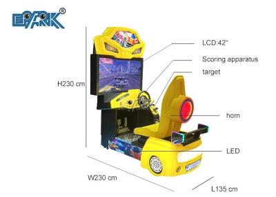 Cina Console a gettoni del gioco del simulatore di Arcade Racing Machine Split Second di divertimento in vendita