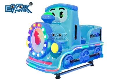 China Little Blue Train Coin Operated Electric Kiddie Car Amusement Equipment for sale