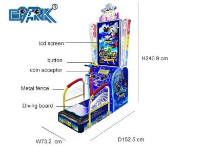 Cina Attrezzatura a gettoni di All Star Pogo Arcade Game Machine Jumping Game in vendita
