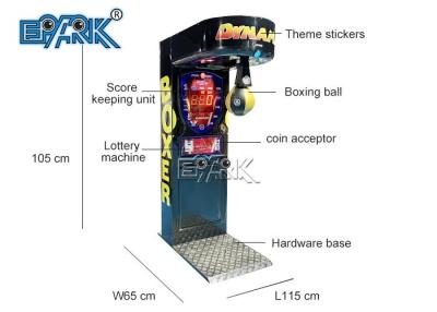 China Electronic Tickets Redemption Arcade Boxing Punch Machine Coin Operated Games for sale