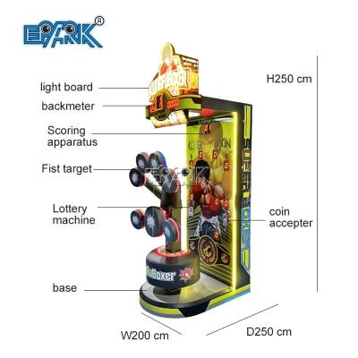 Cina Macchina Kung Fu Boxer Coin Operated elettronico del gioco di pugilato della perforazione di divertimento in vendita