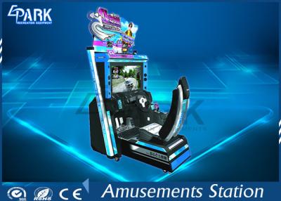 China LCD-Bildschirm 3D, der den Säulengang der Spiel-Maschinen-Initialen-D5 läuft Simulator läuft zu verkaufen