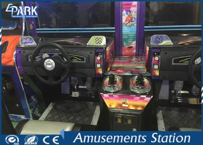 China Indoor classic Car Racing Game Machine Coin Operated Outrun 32 Inch Screen For Children for sale