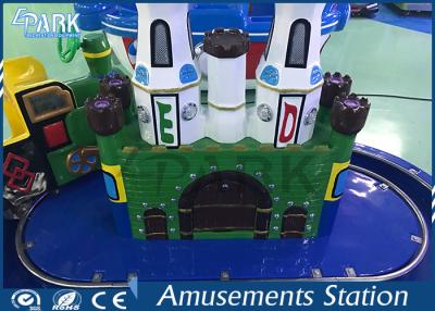 China Het Muntstuk van het jonge geitjesspel stelde Binnen het Vermaakmateriaal van Arcademachines met Treinrit in werking Te koop
