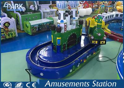 China Het Muntstuk van het jonge geitjesspel stelde Binnen het Vermaakmateriaal van Arcademachines met Treinrit in werking Te koop