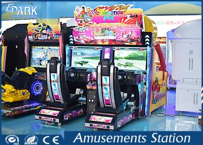 China Indoor classic Car Racing Game Machine Coin Operated Outrun 32 Inch Screen For Children for sale