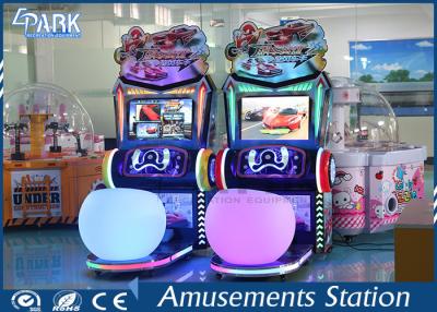 中国 電子シミュレーターのアーケードはステレオ セットが付いているカー レースのゲーム・マシンをからかいます 販売のため