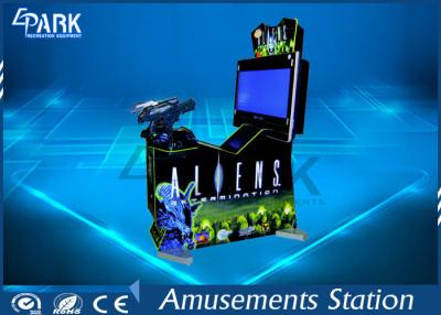 중국 선반에 얹는 클럽을 위한 총 아케이드 기계를 쏴 55 인치 스크린 성인 판매용
