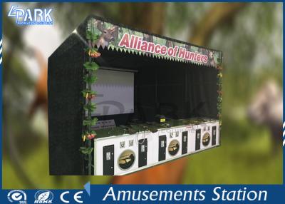 Cina 1 - Macchina a gettoni 220v del gioco della fucilazione della galleria di 6 giocatori in vendita