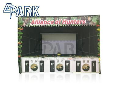 중국 6명의 선수를 위한 테마 파크 연립 사냥꾼 총격사건 아케이드 기계 판매용