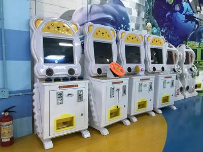 Cina 1 giocatore scherza la macchina a gettoni del gioco per l'operazione semplice dei bambini in vendita