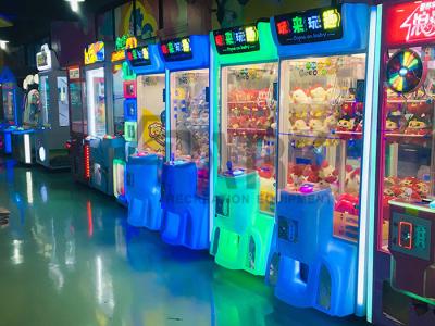 China Game Center Funny Claw Crane Vending Toy Machine For 1 Player 18W for sale