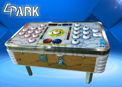 China tap ball Coin Operated Pk Paradise Table Arcade Machine Naughty Beans Hit Hammer for sale