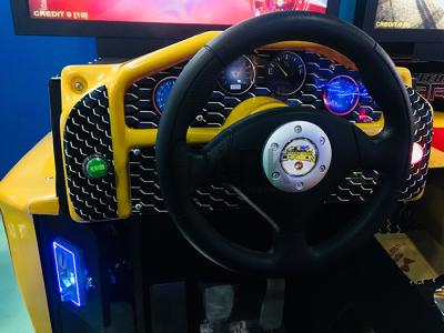 China Car Racing Simulator / Arcade Car Racing Machine Indoor Console Game for sale